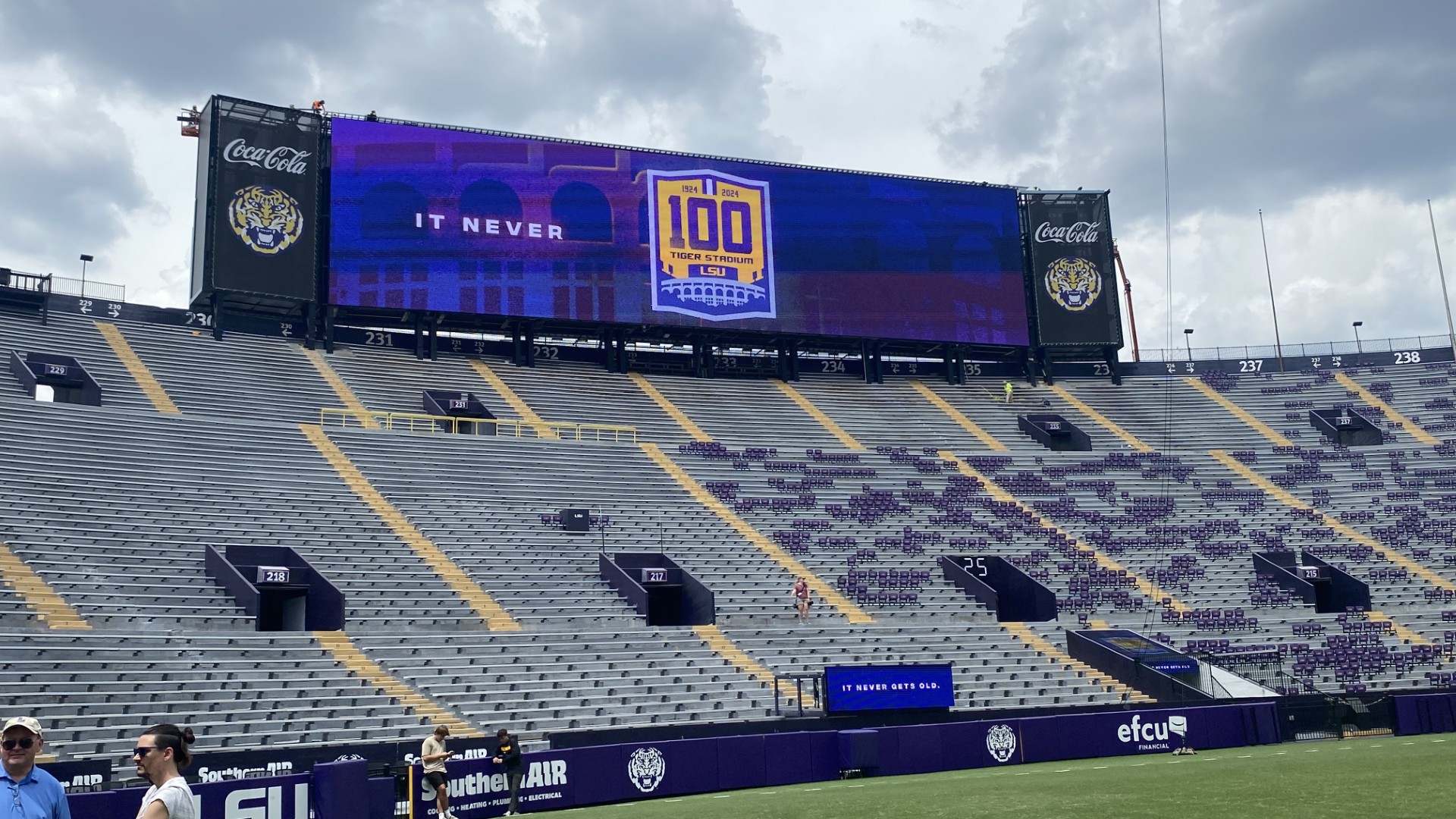 Lsu Football Stadium Expansion LSU Athletic Foundation Approves Plans