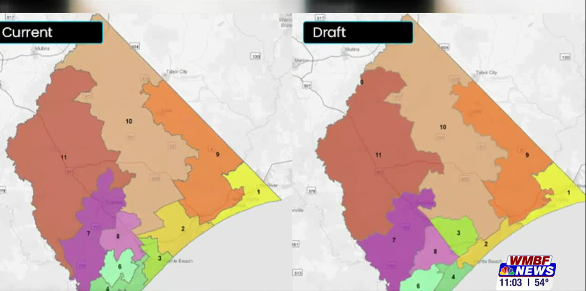Horry County Zip Code Map Map