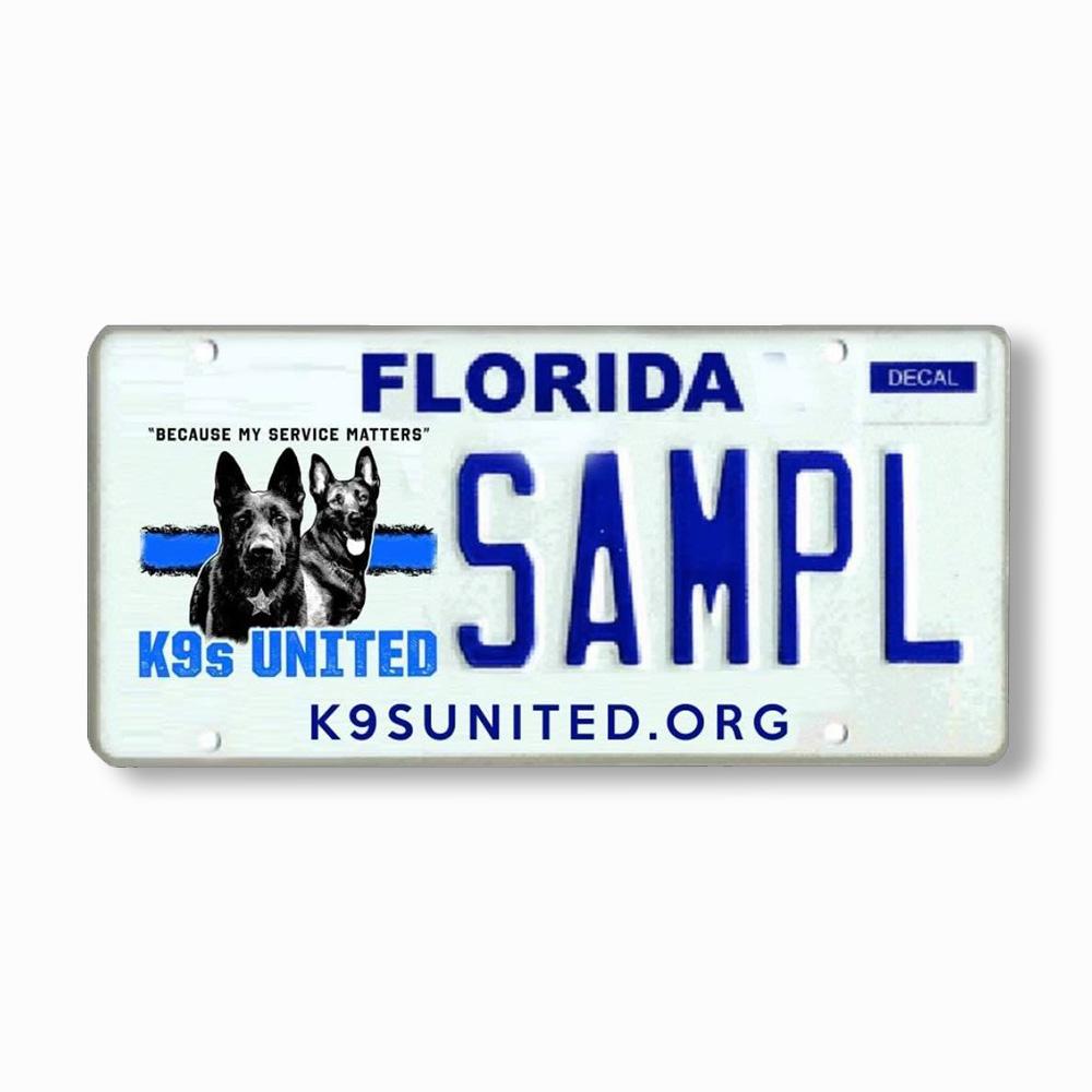 Florida Law Enforcement License Plate