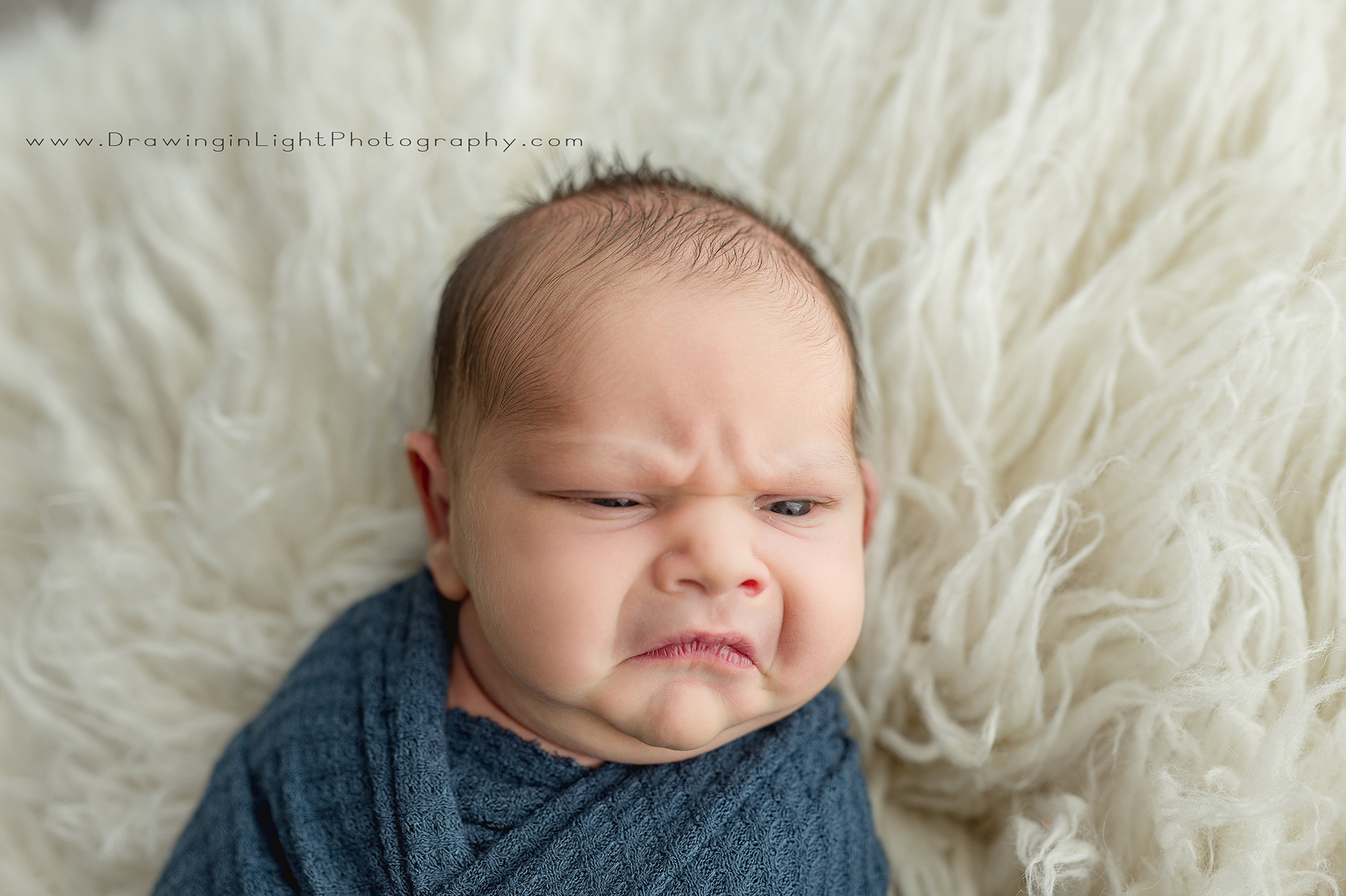 Cara De Bebe Asustado