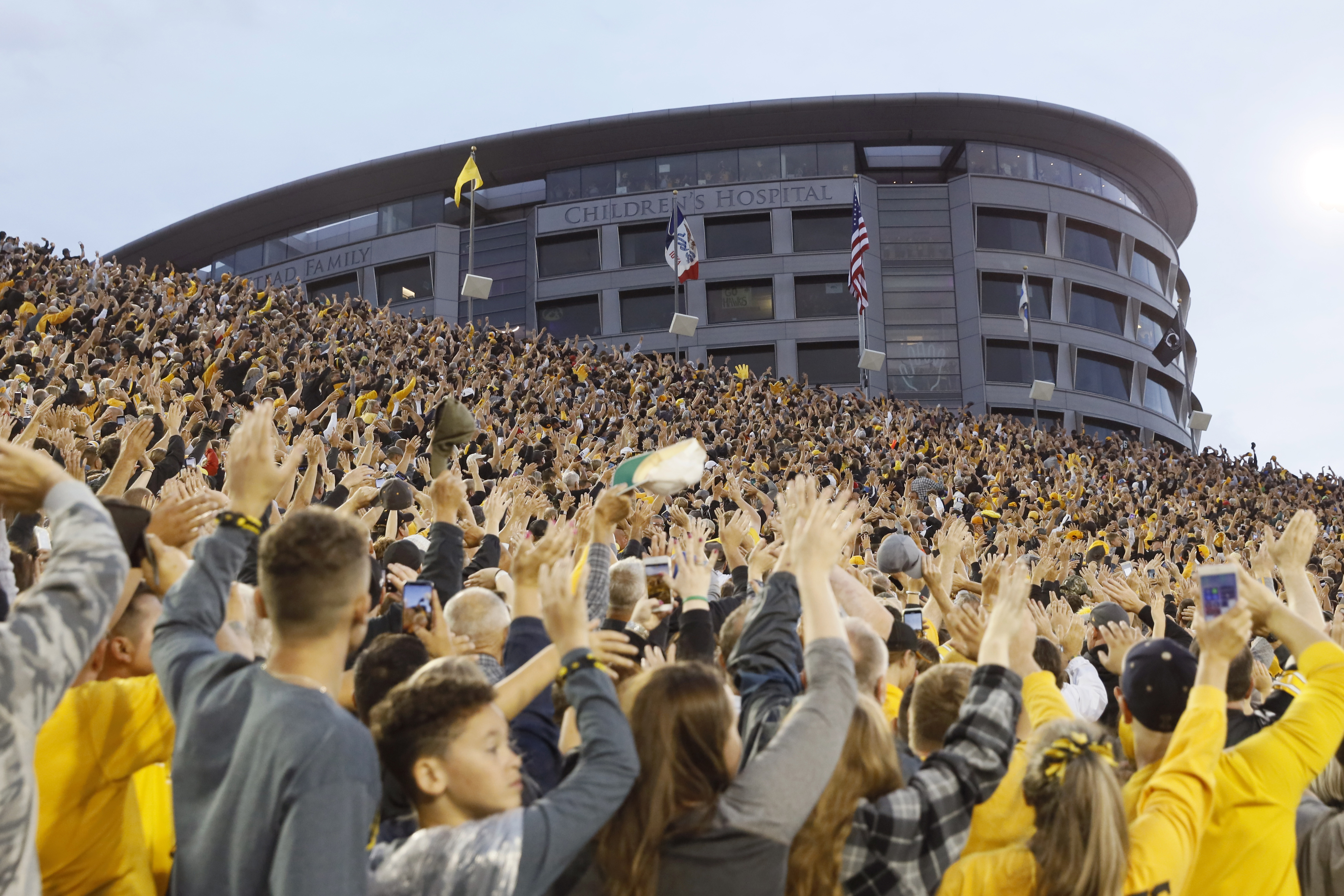 The Heartwarming Tradition of the Iowa Football Wave: A Moment of ...