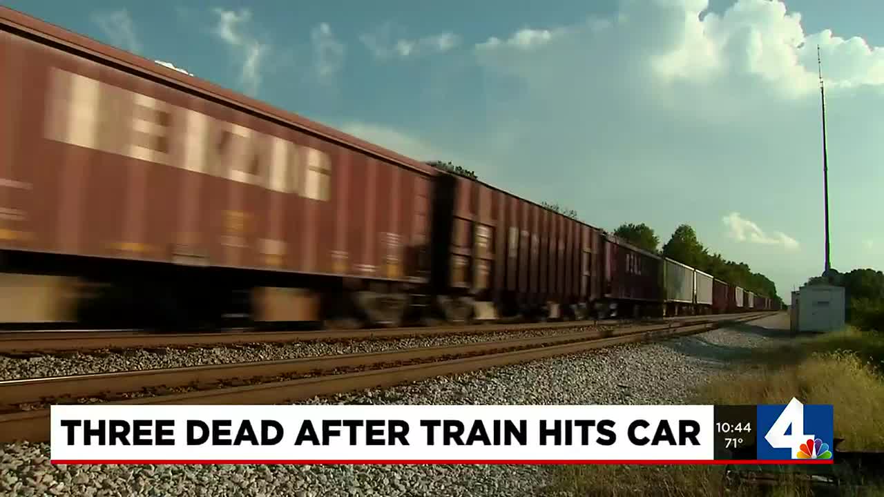 Train Crash Car
