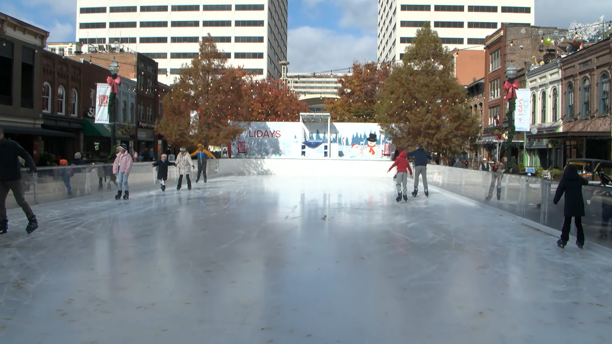 Ice Skating Market Square Knoxville Tn Peppermint Grove | Downtown