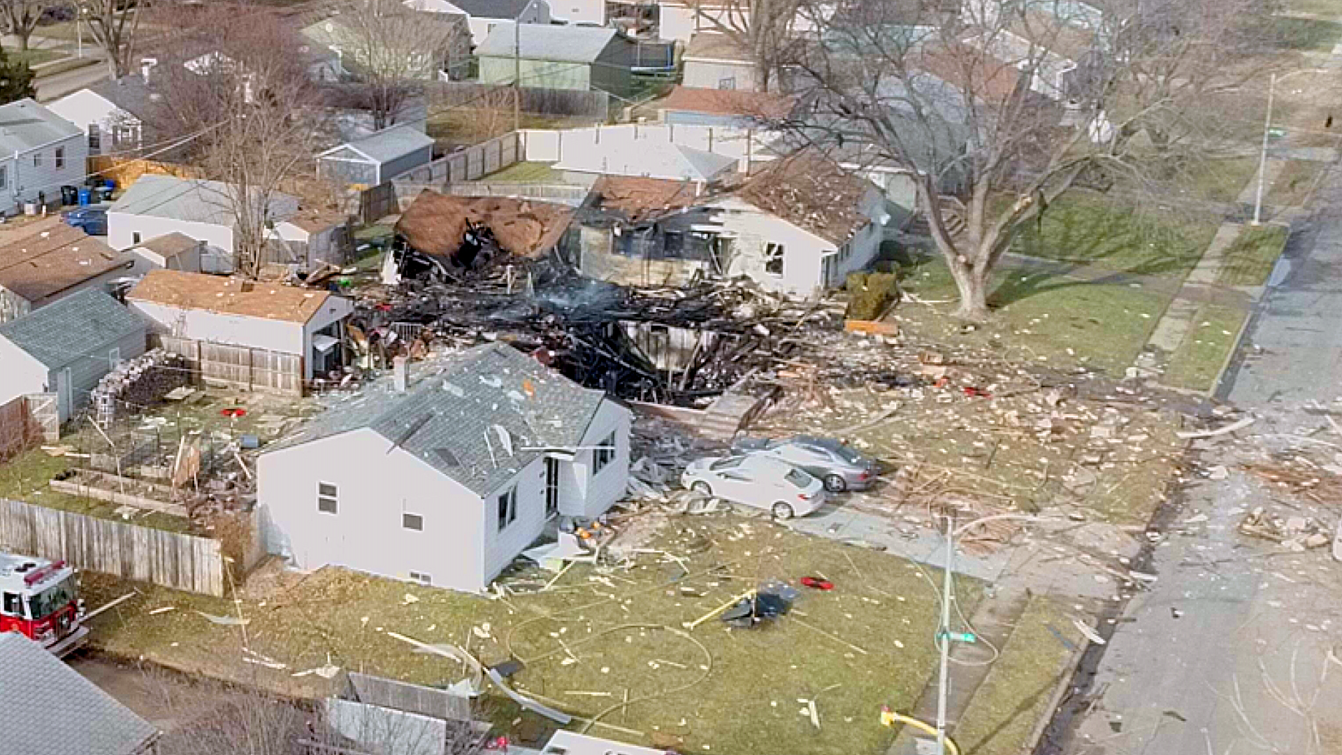 Meth Lab House Explosion