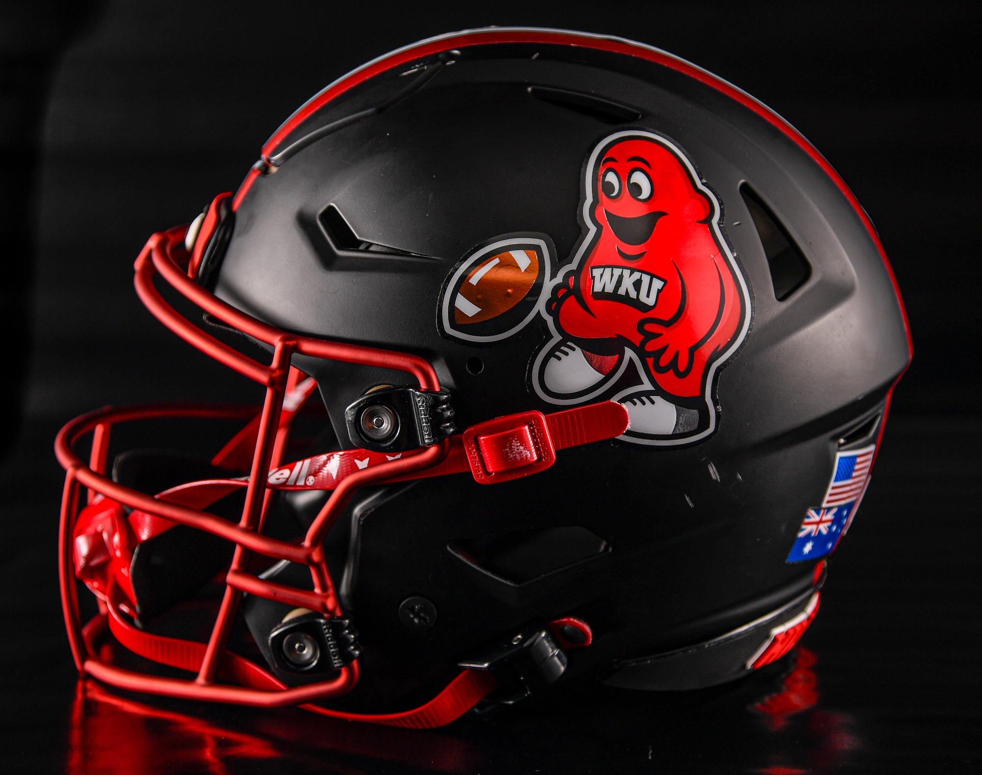 Louisville Football Helmet New Black