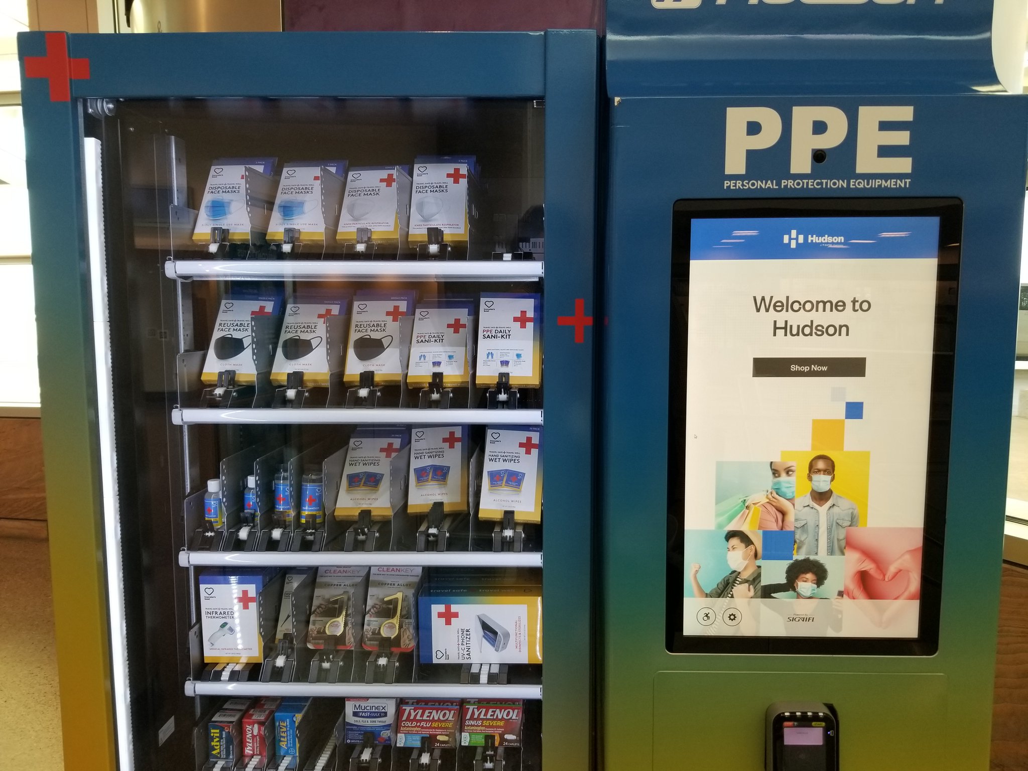 PPE Vending Machines Now Available At STL Louis Lambert, 45% OFF