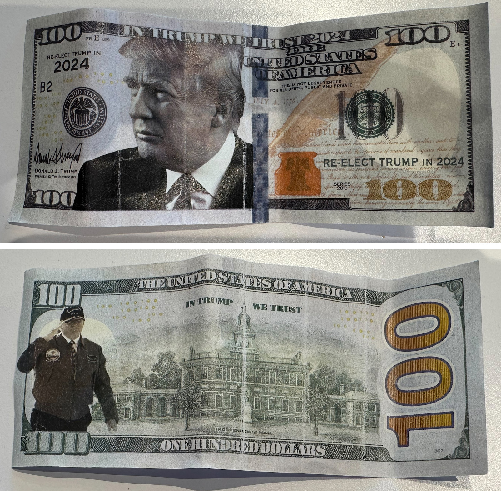 100 Bill President