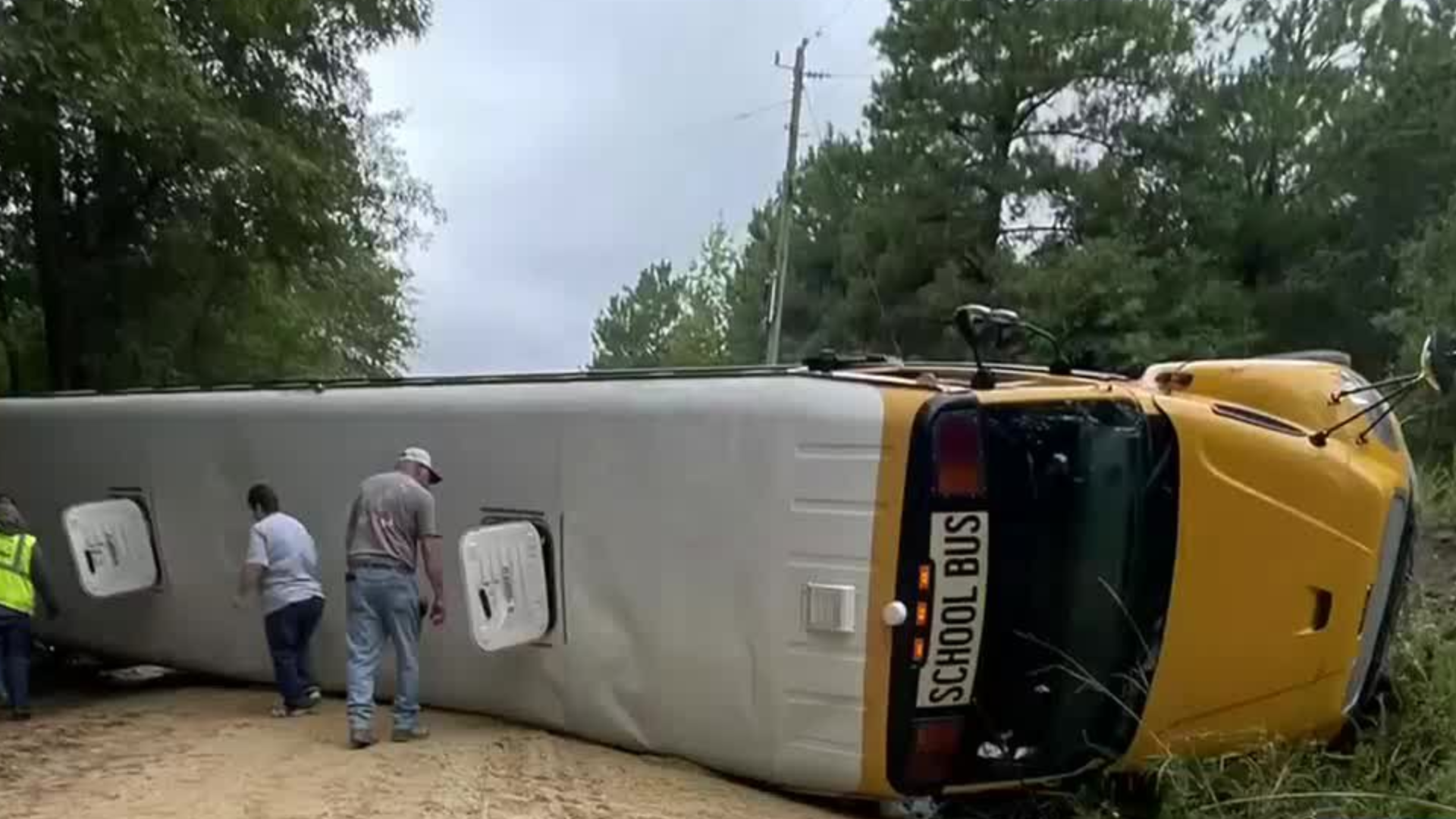 Bus Crash In Chesterfield Nj
