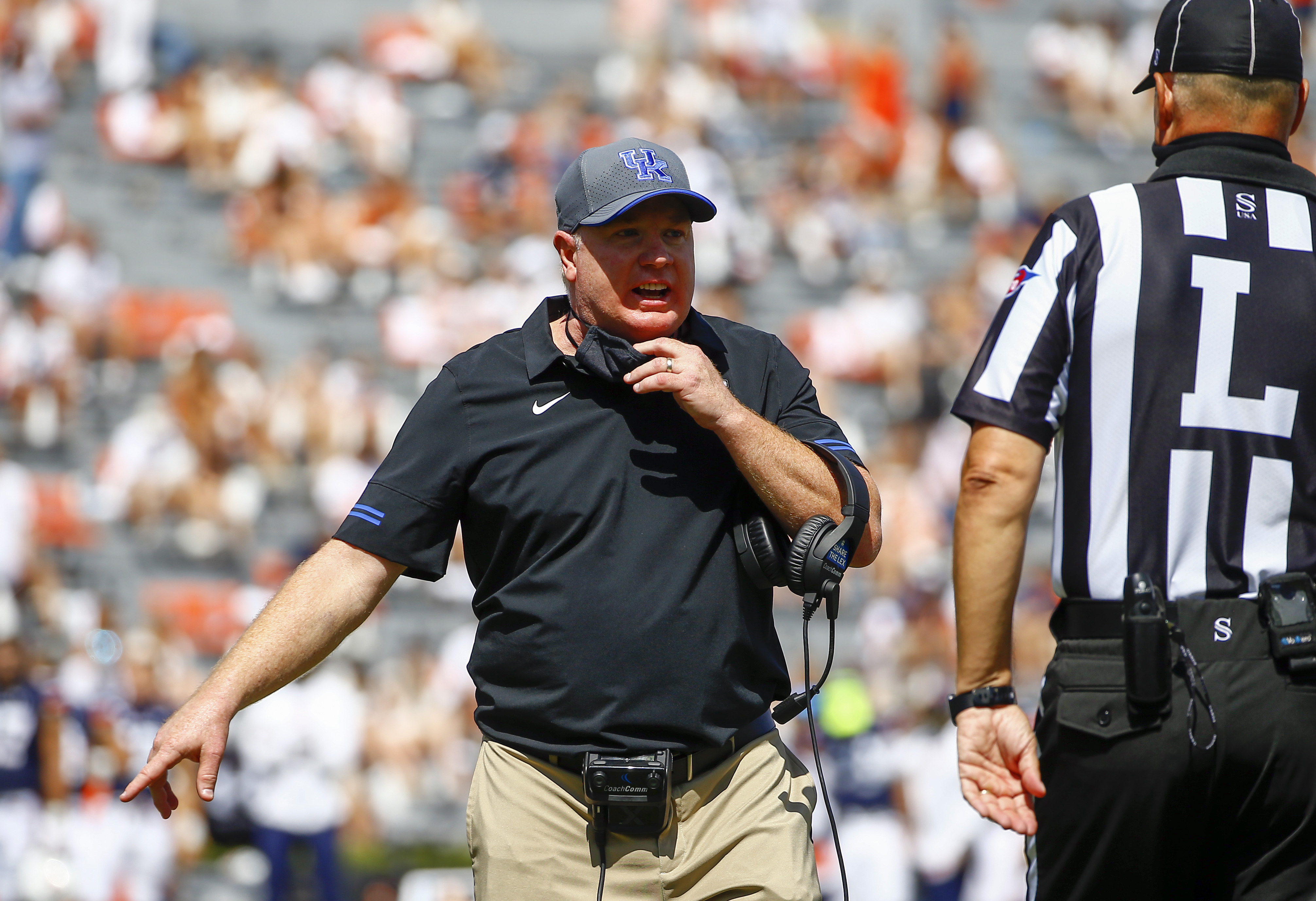 Coach Yelling At Ref