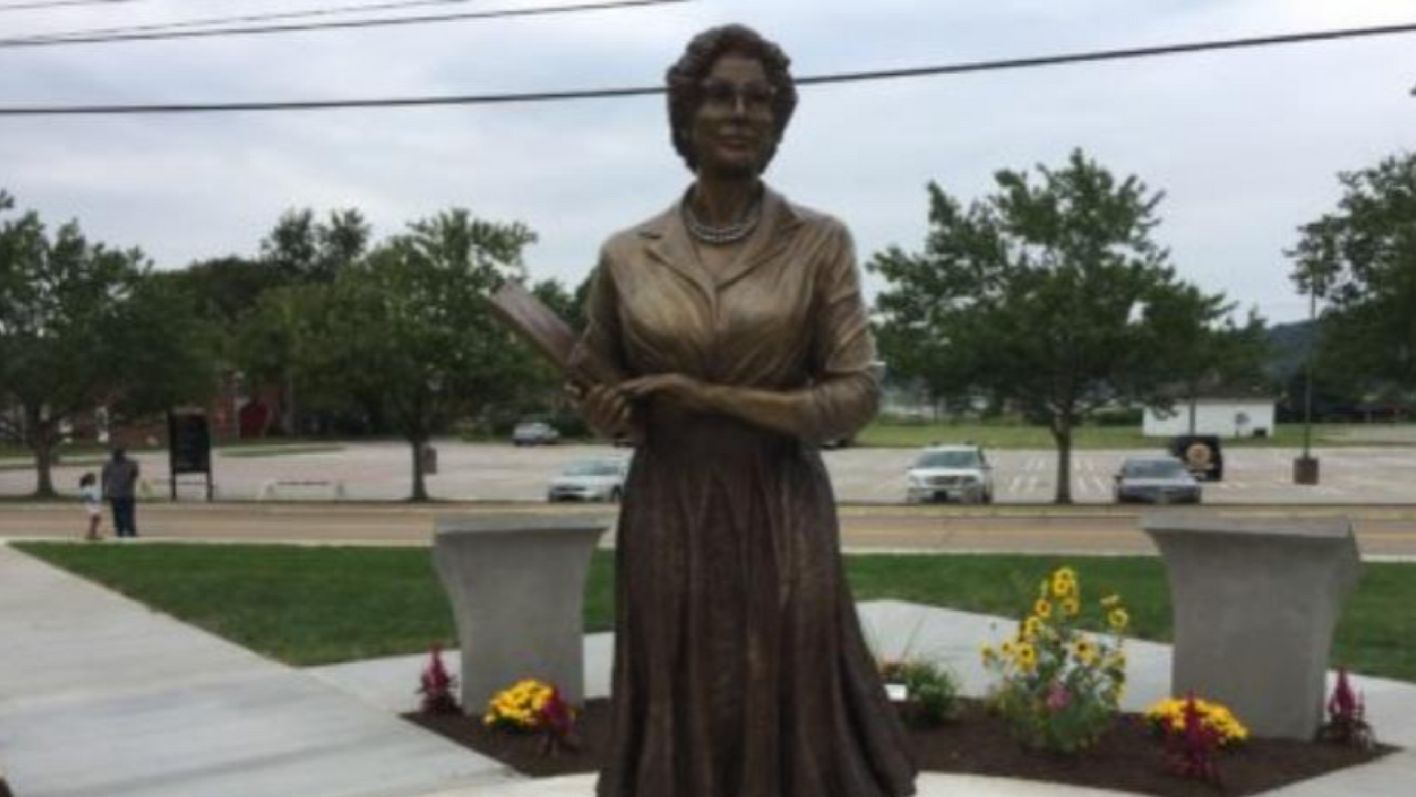 NASA mathematician Katherine Johnson honored with statue in West Virginia
