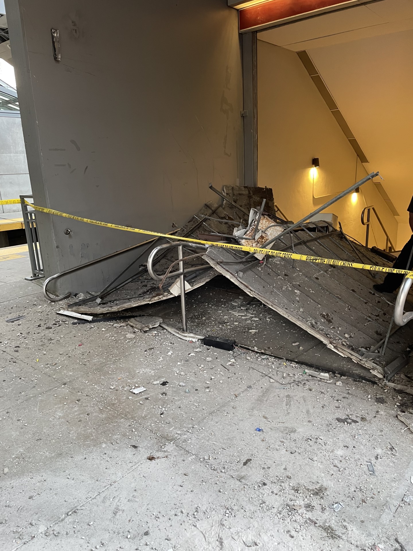 Ceiling Collapse Escalator | Shelly Lighting