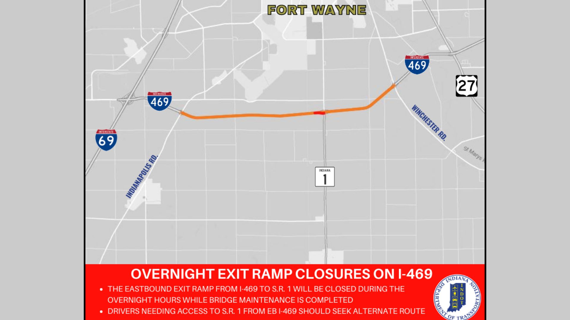 Interstate 469 Fort Wayne In