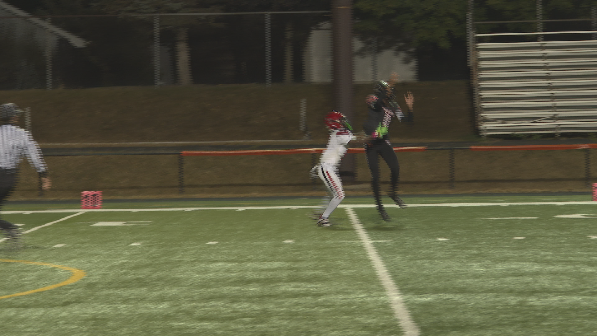 Harlem Huskies Football Score