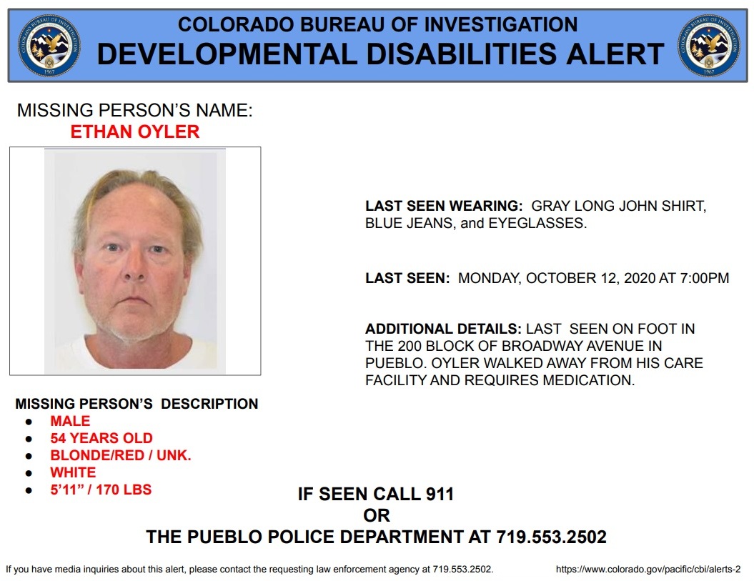 Developmentally-disabled man reported missing in Pueblo was found and ...