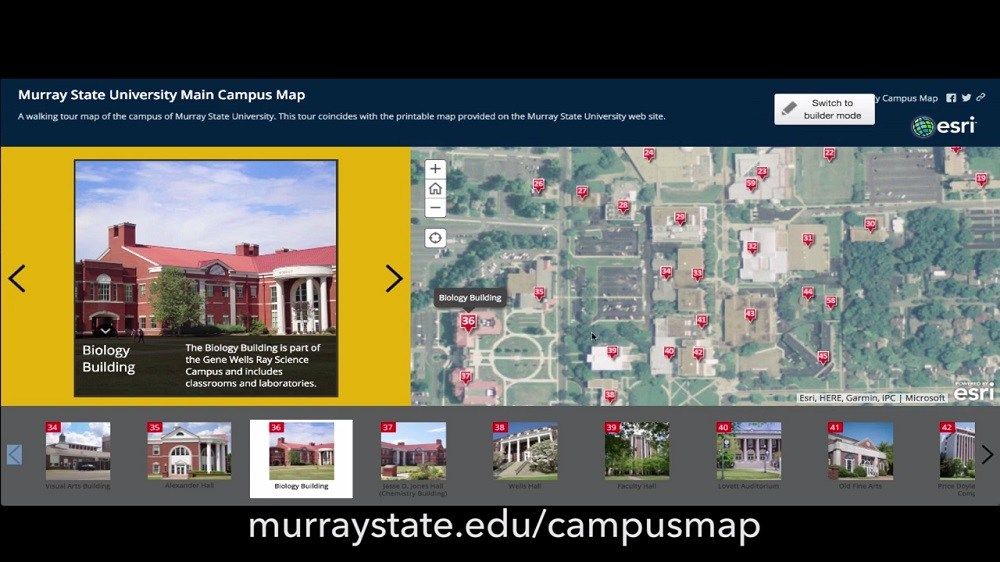 Murray State University Map
