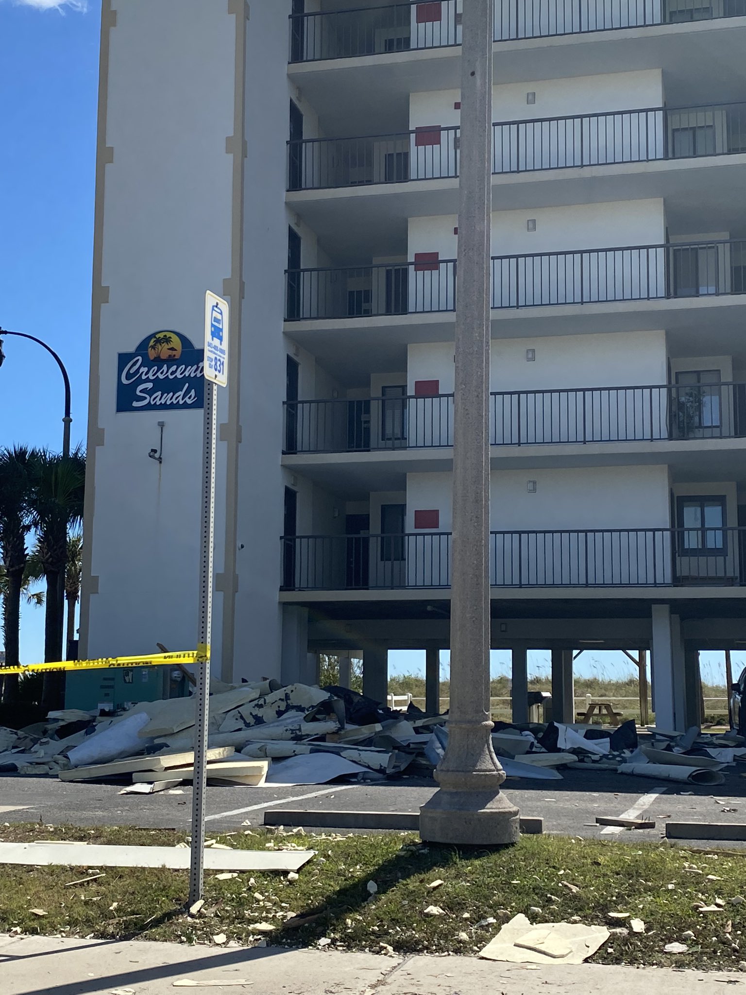 Myrtle Beach Hurricane Damage