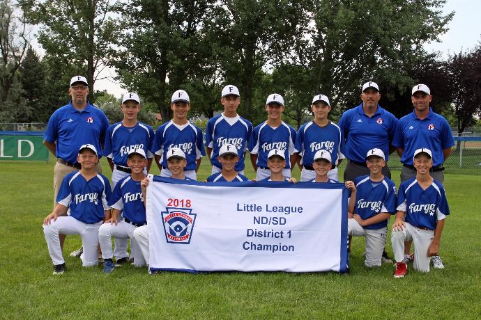 Fargo Little League team ends run in region championship