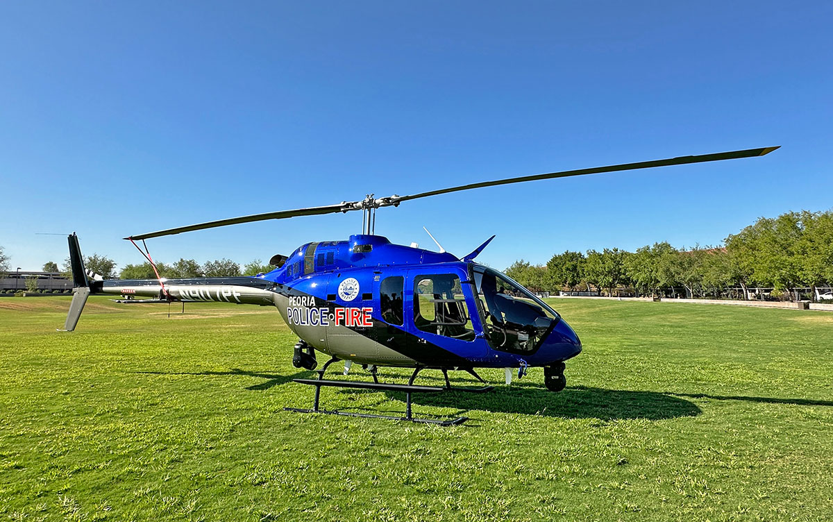 Blue Helicopter