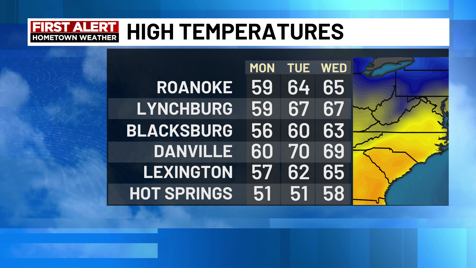Va Weather Forecast Today Virginia Weather Forecast: Starting Sunny,
