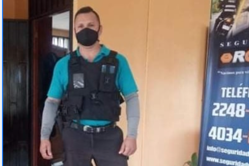 Guarda se despidió de su bebé antes de morir en su trabajo a manos de ...