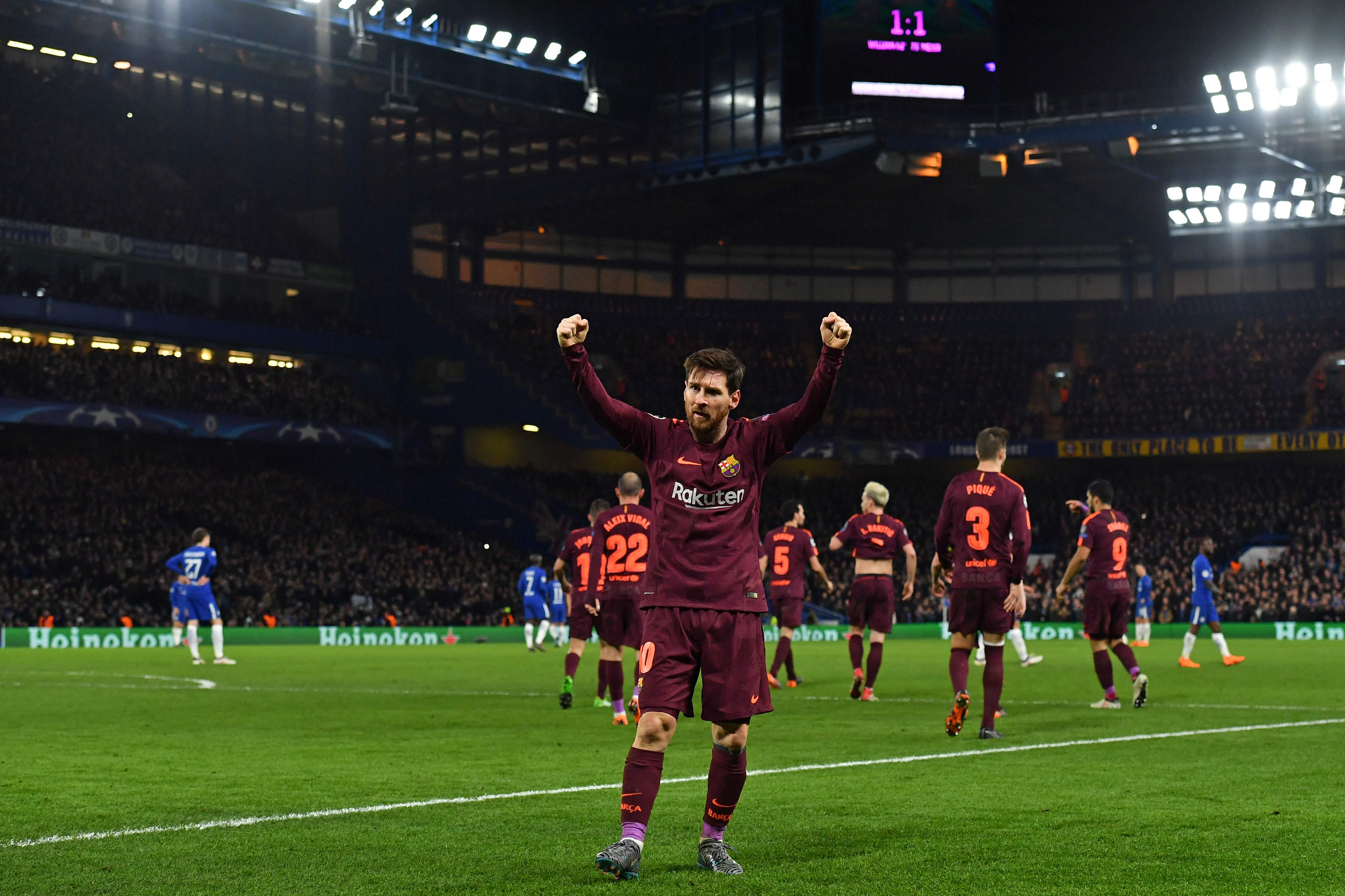 Messi por fin anotó en Stamford Bridge y al Chelsea | La Teja