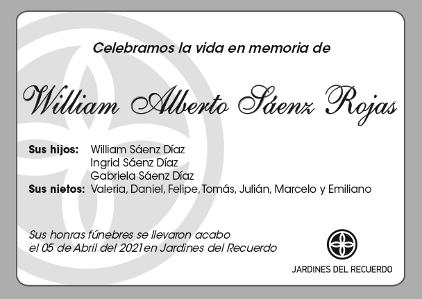 William Alberto Sáenz Rojas | La Nación