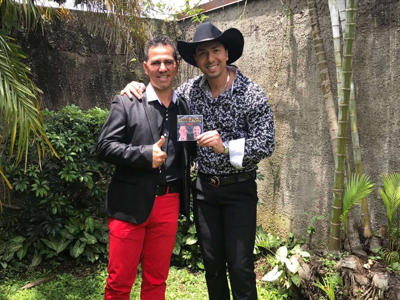 Gregory Cabrera grabó con su paisano Lucho García | La Teja