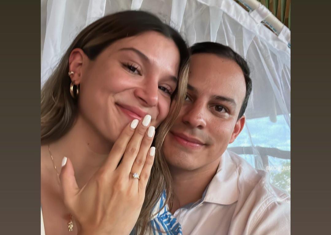 Periodista Michelle Naranjo y piloto Gustavo Ortega se comprometieron ...