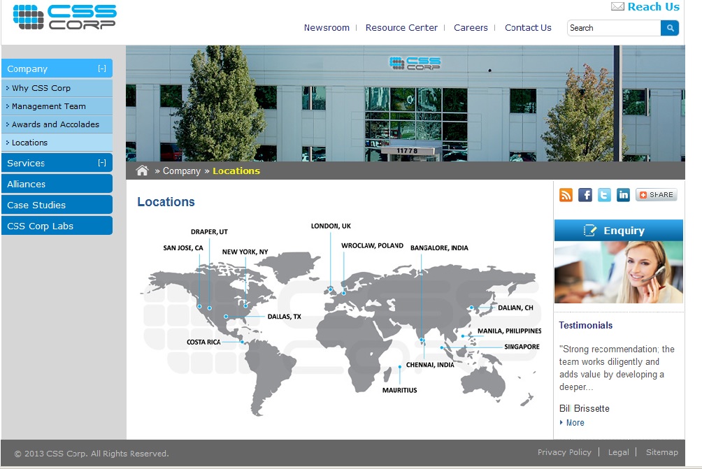 CSS Corp Costa Rica abrirá 500 puestos de trabajo en tecnologías de ...