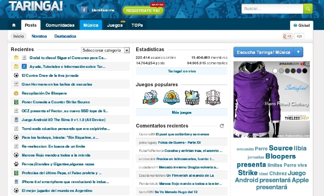 Qué es Taringa!: la plataforma que fue furor en los 2000 y ahora ...
