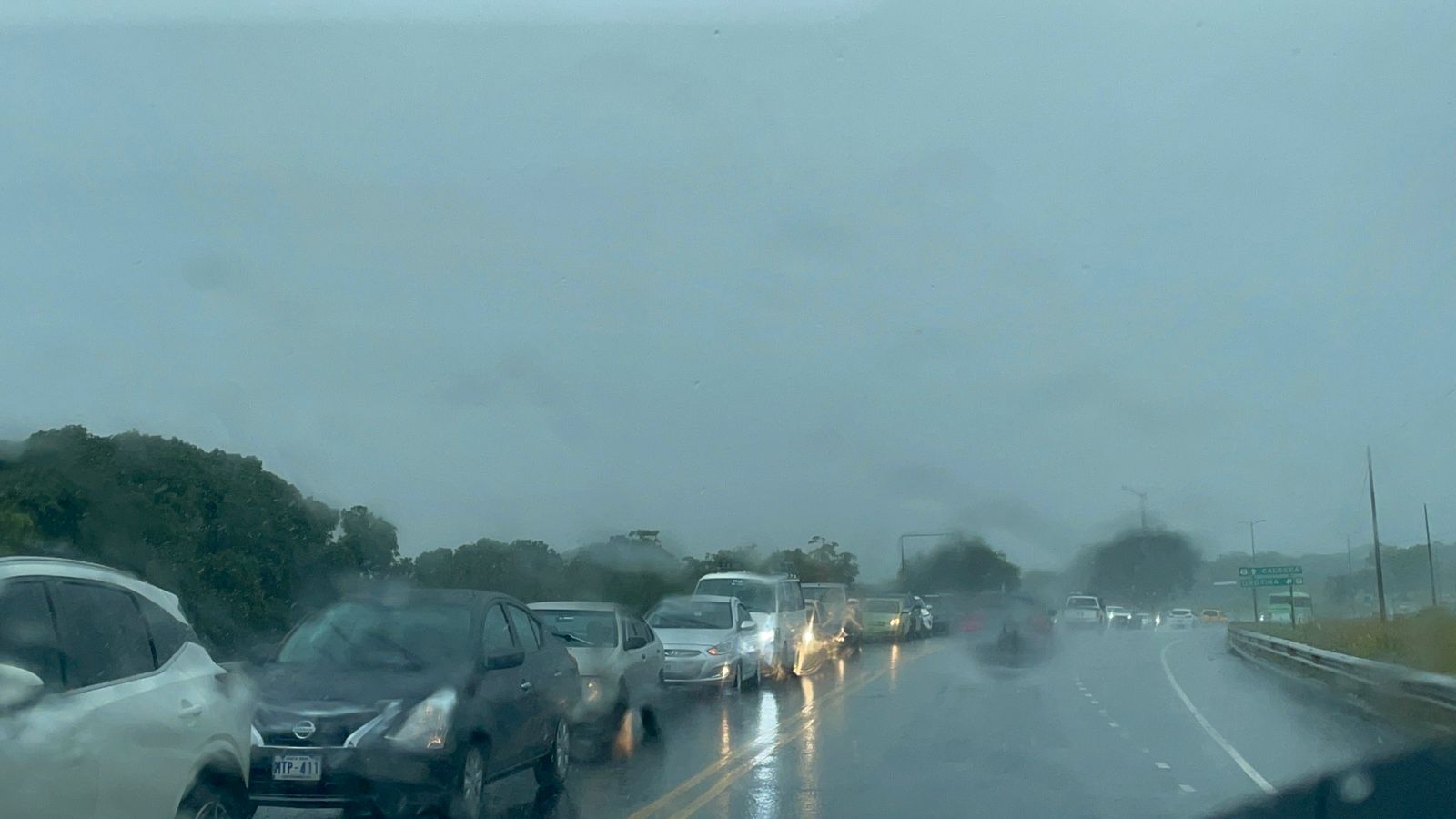 Así se ve la ruta 27 en este momento | La Nación