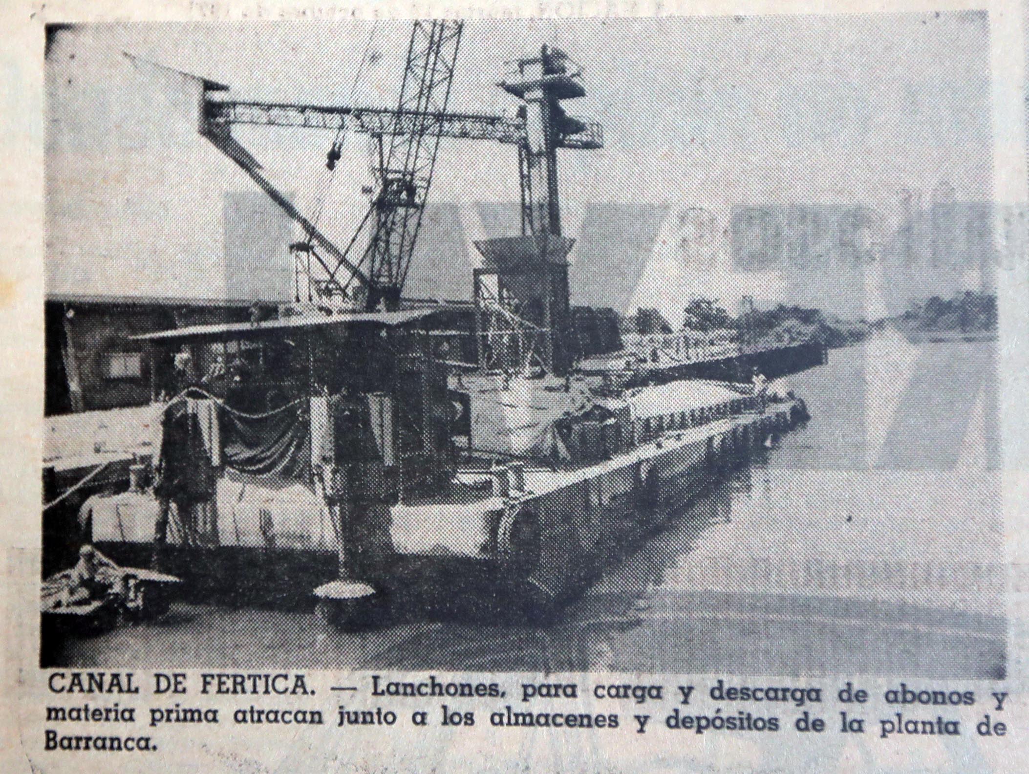 Hoy hace 50 años: Planta de Fertica en Barranca era crucial para ...
