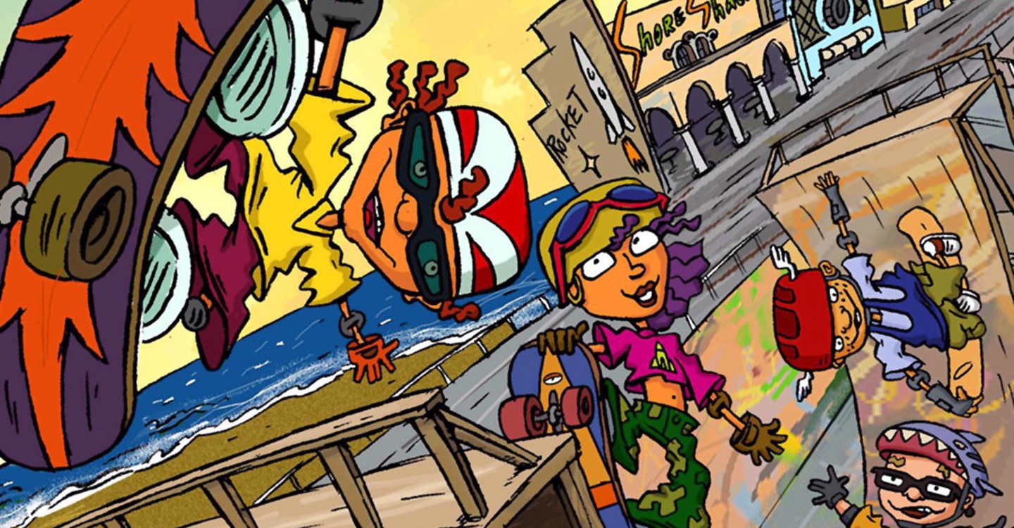 20 años de ‘Rocket Power’, la serie que nos hizo soñar con ser ...