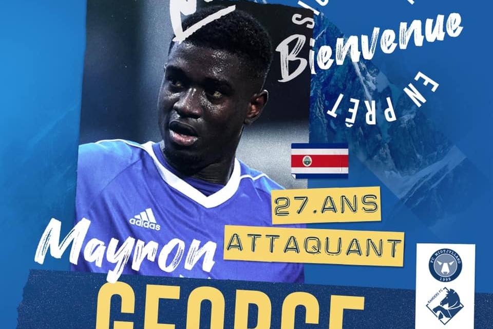 Mayron George ya tiene nueve camisetas diferentes en Europa | La Teja