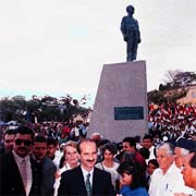 Abolisher of the army: Don Pepe statue unveiled | La Nación