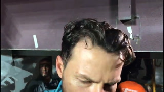 Víctor Cordero luego de ganar el campeonato | La Nación