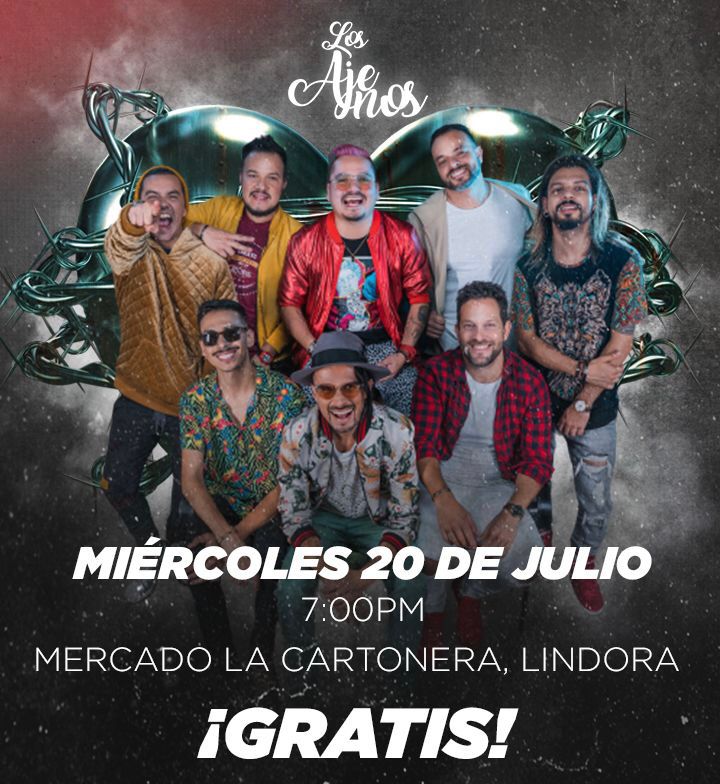 ¡Gratis! Así será el próximo concierto de Los Ajenos | La Teja