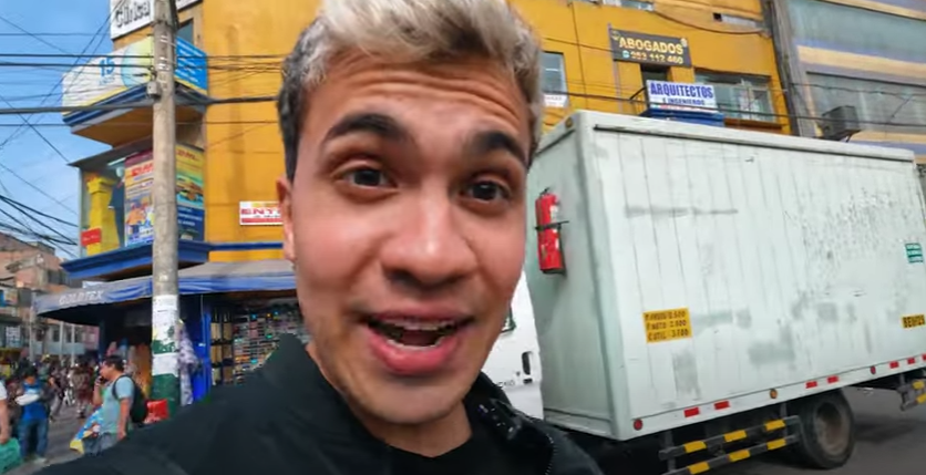 Youtuber Araya Vlogs se sorprendió al ver en Perú algo que es muy ...