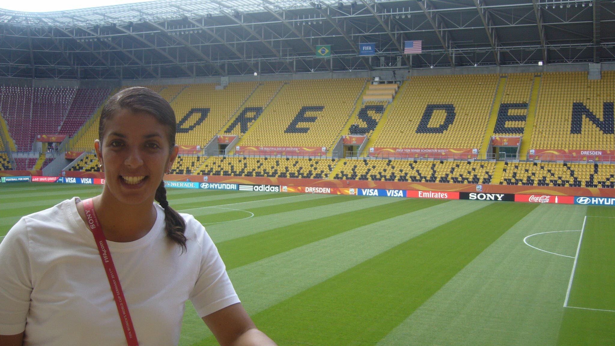 Mariana Soto es una tica que juega para la FIFA durante el Mundial | La ...