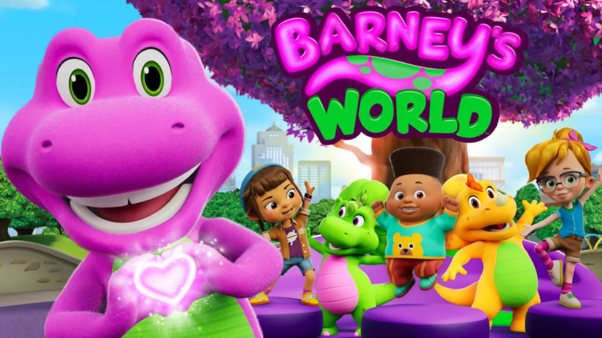 Barney El Dinosaurio Gracioso CINE + ¡PELÍCULA DE BARNEY PARA