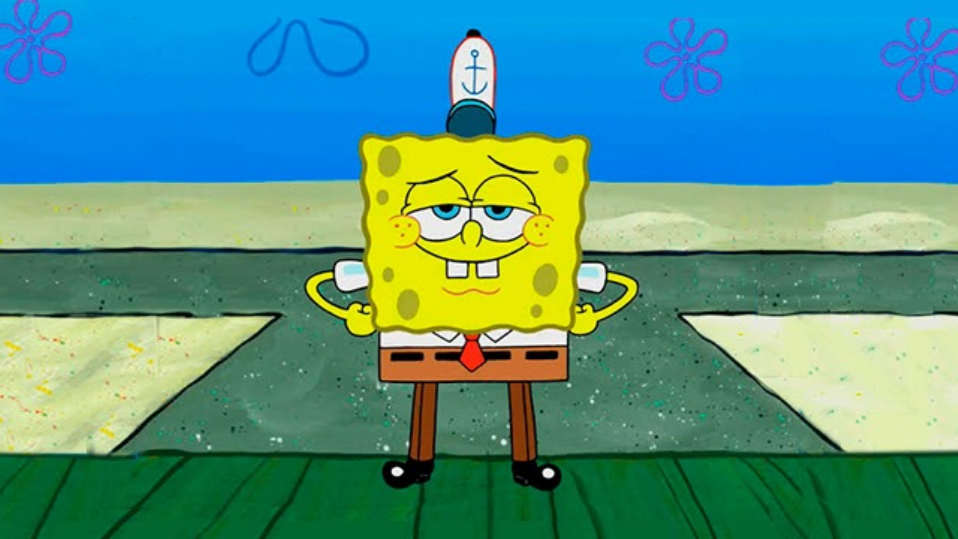 Bob Esponja Pantalones Cuadrados Humano
