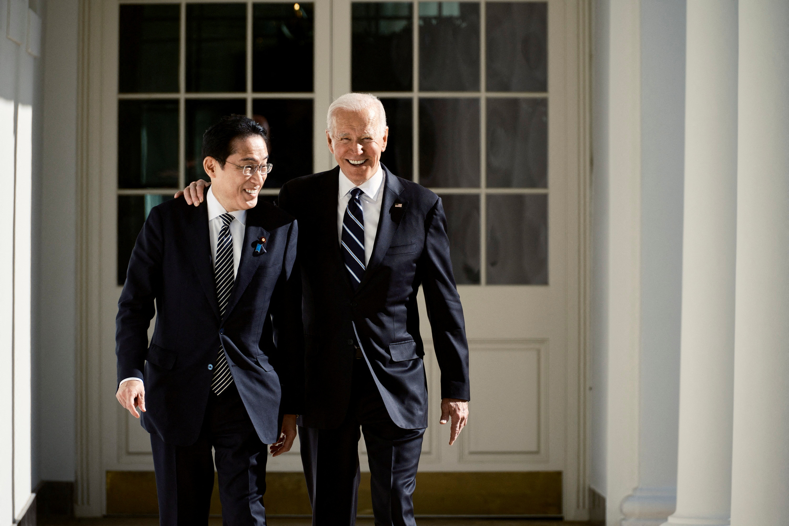 Estados Unidos Y Japón Profundizaron Su Alianza Joe Biden Se
