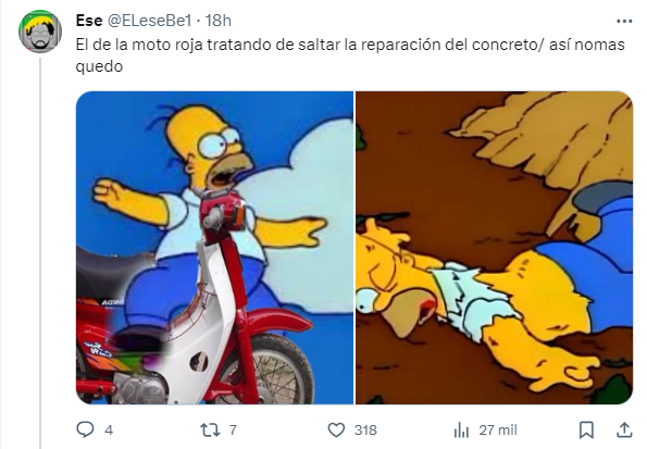 Meme De Accidente De Moto De Cross