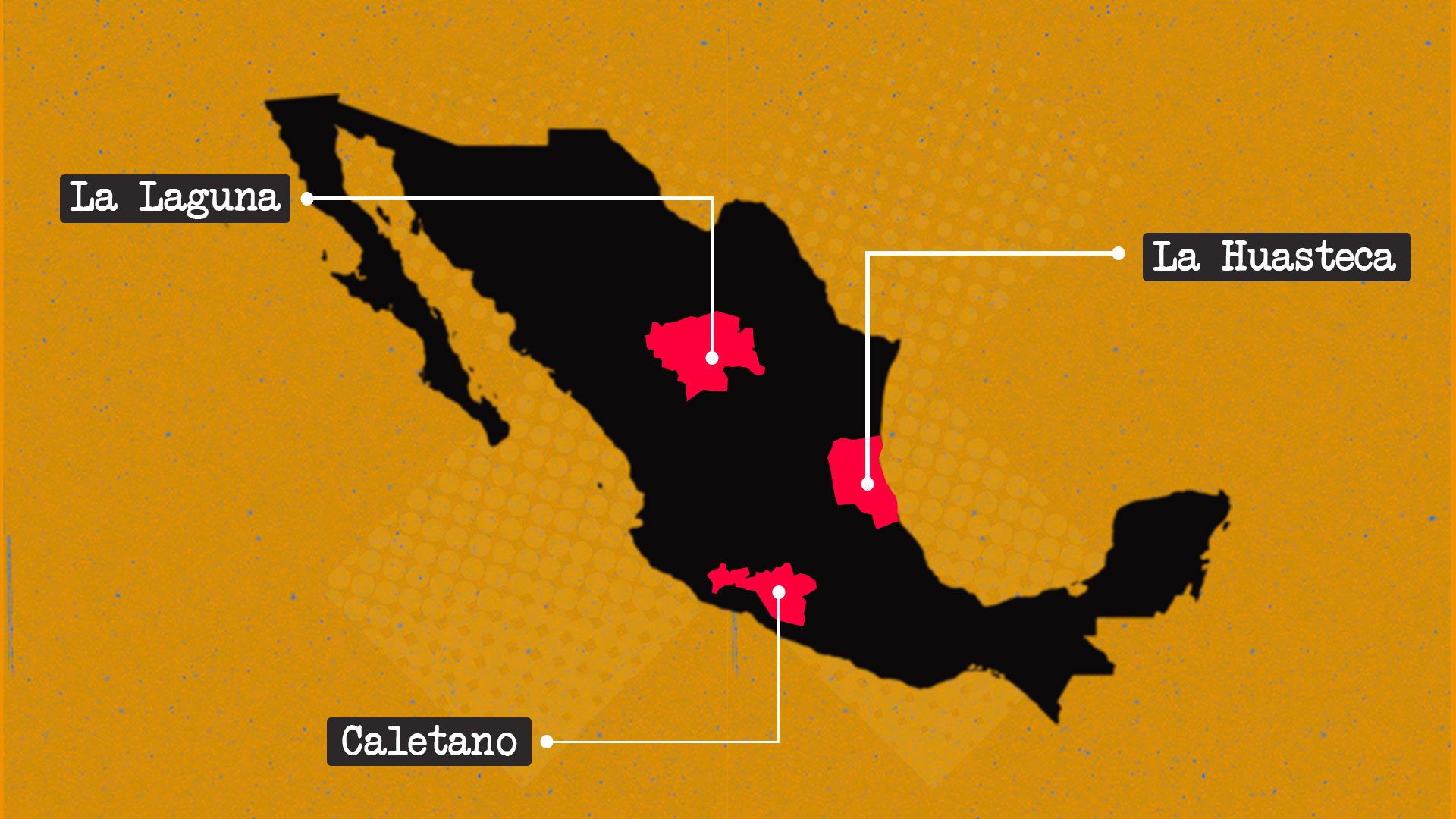Mapa Grande De Los Estados De Mexico