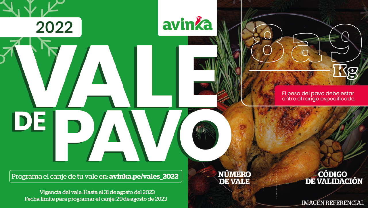 Vales De Pavo Cómo Y Dónde Canjearlos Infobae