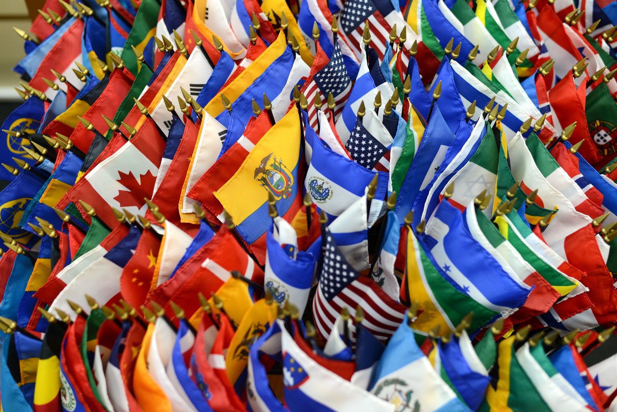 Collage De Banderas Latinoamericanas