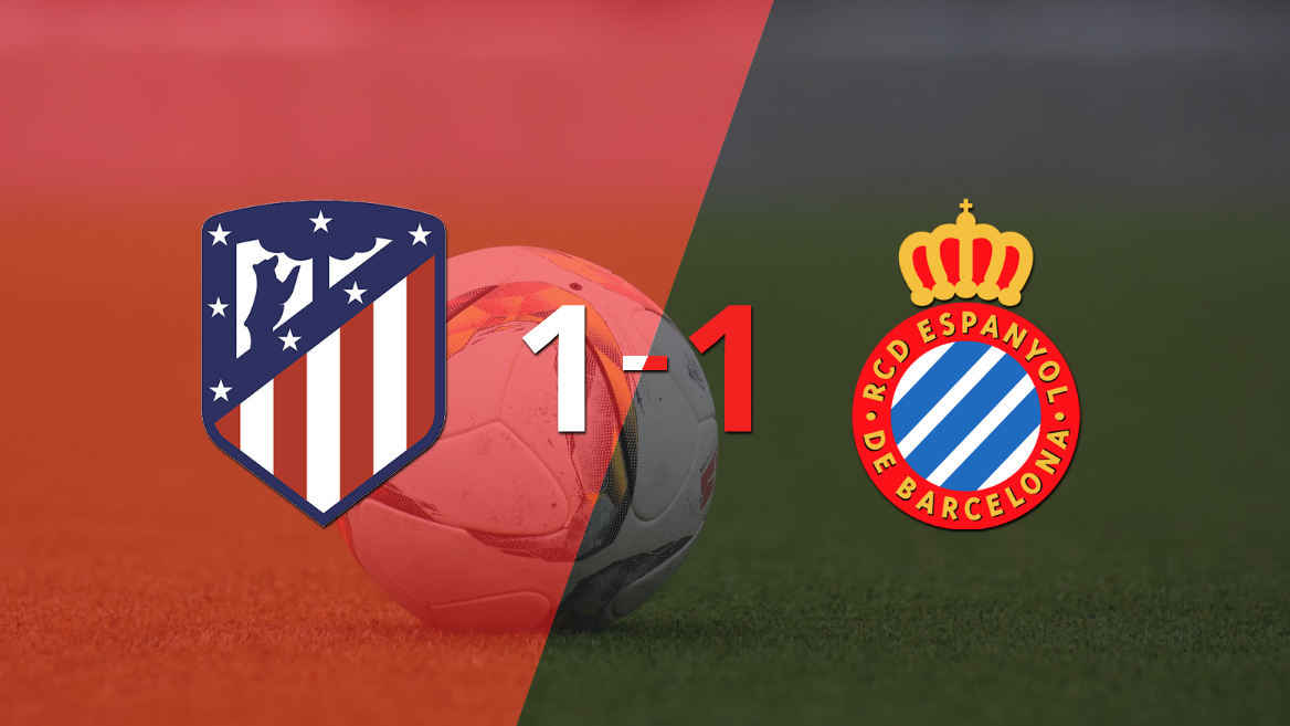 Atlético De Madrid Logró Sacar El Empate De Local Frente A Espanyol Infobae