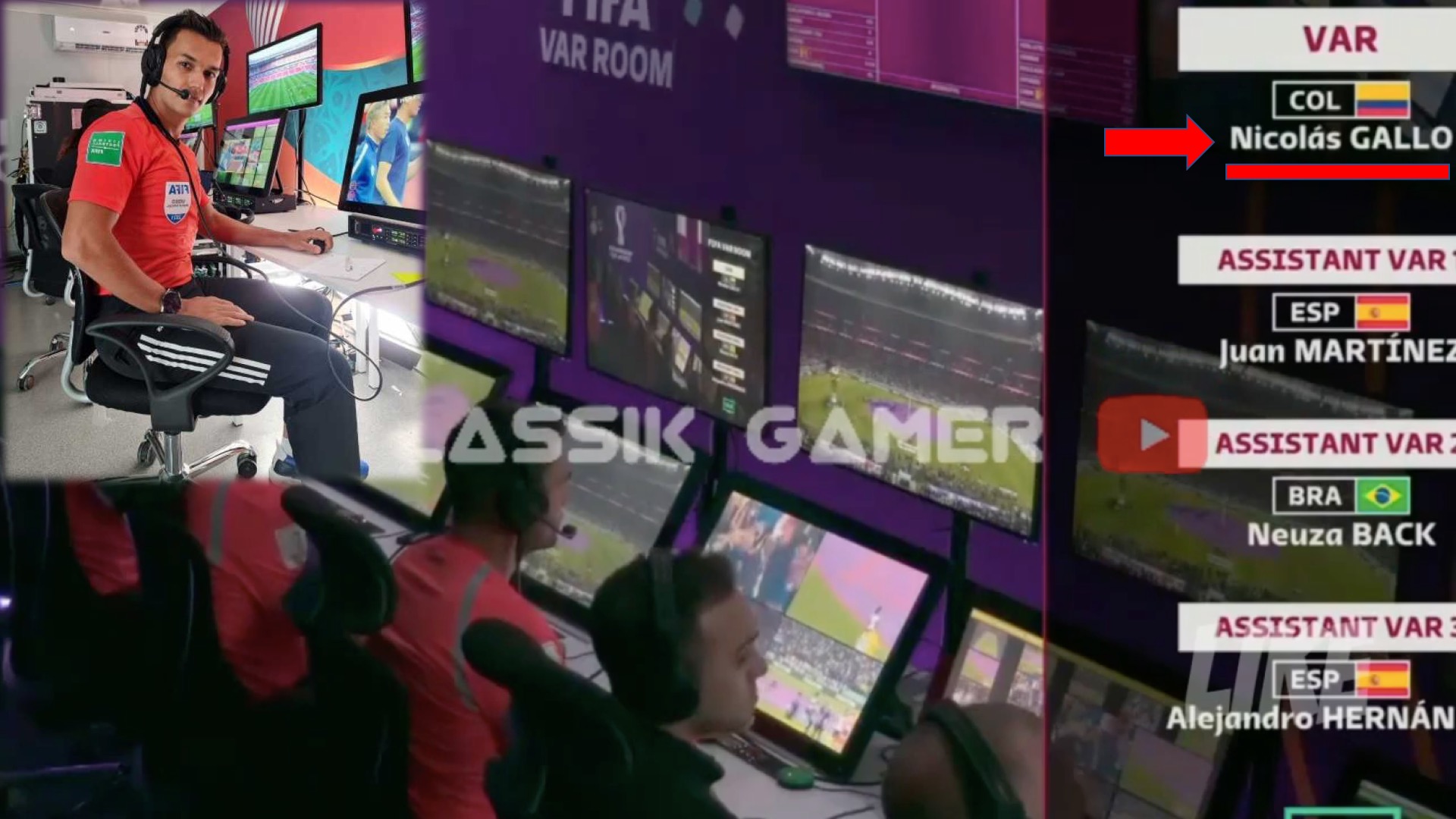 Video La Jugada De Var Revisada Por El Colombiano Nicolás Gallo Que Pudo Cambiar El Destino De