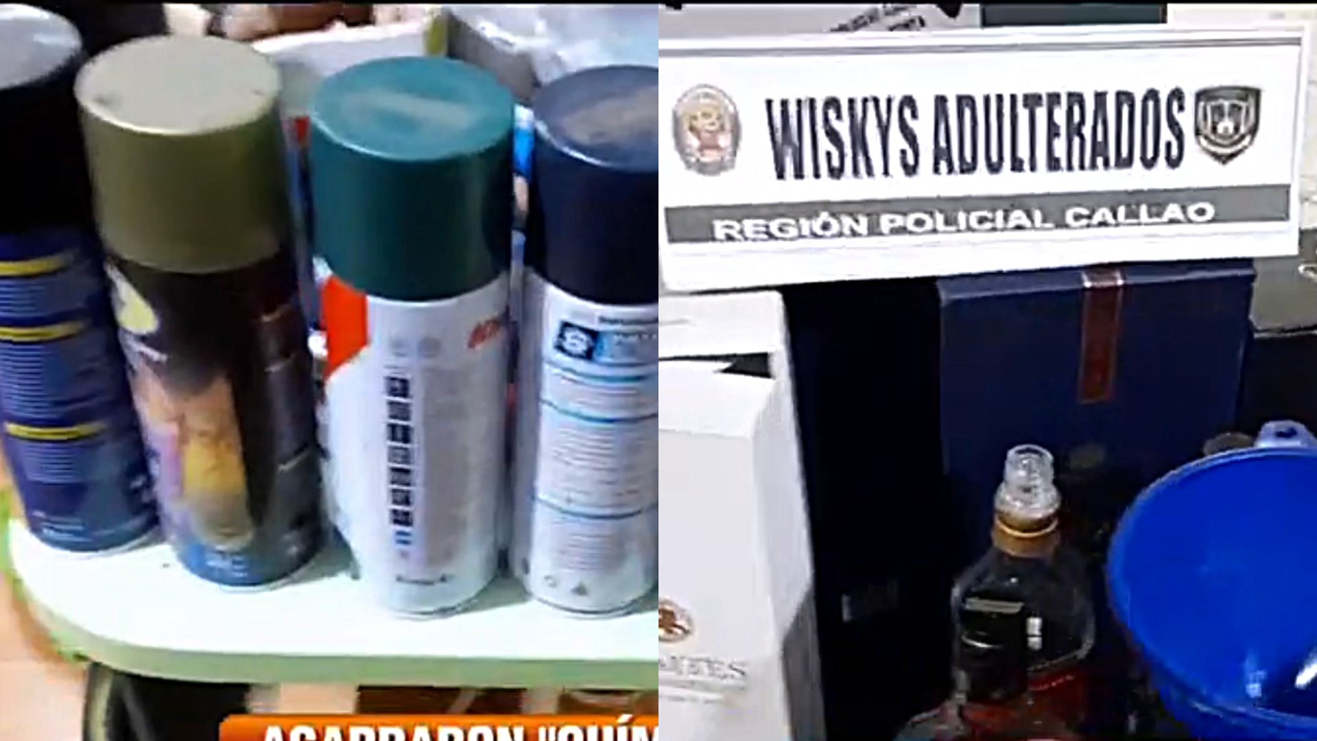 Capturan Al Alquimista Del Alcohol” Tenía Un Laboratorio Clandestino Utilizaba Empaques De