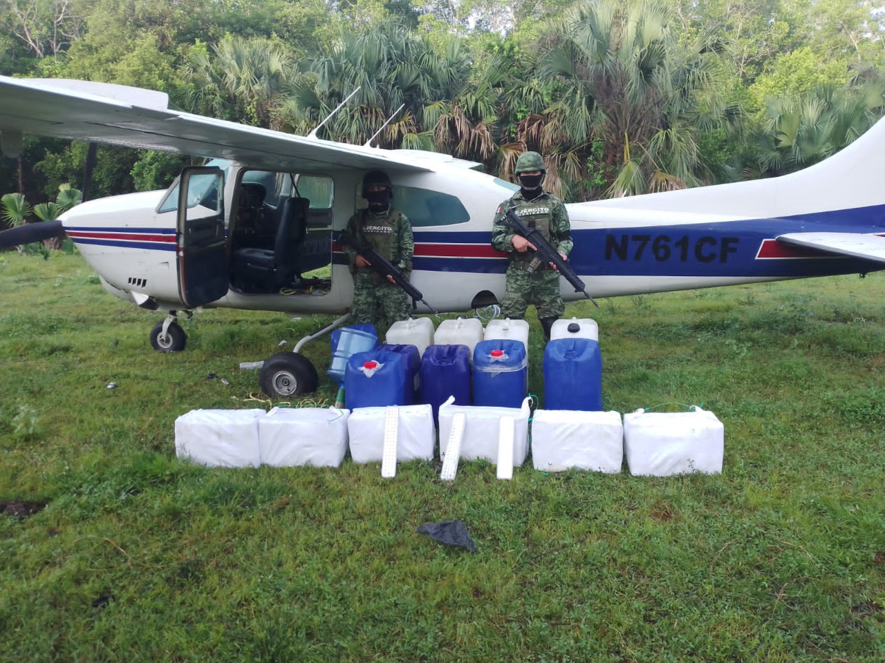 Interceptaron Avioneta Con 136 Kilos De Cocaína En Chiapas Procedente 1472